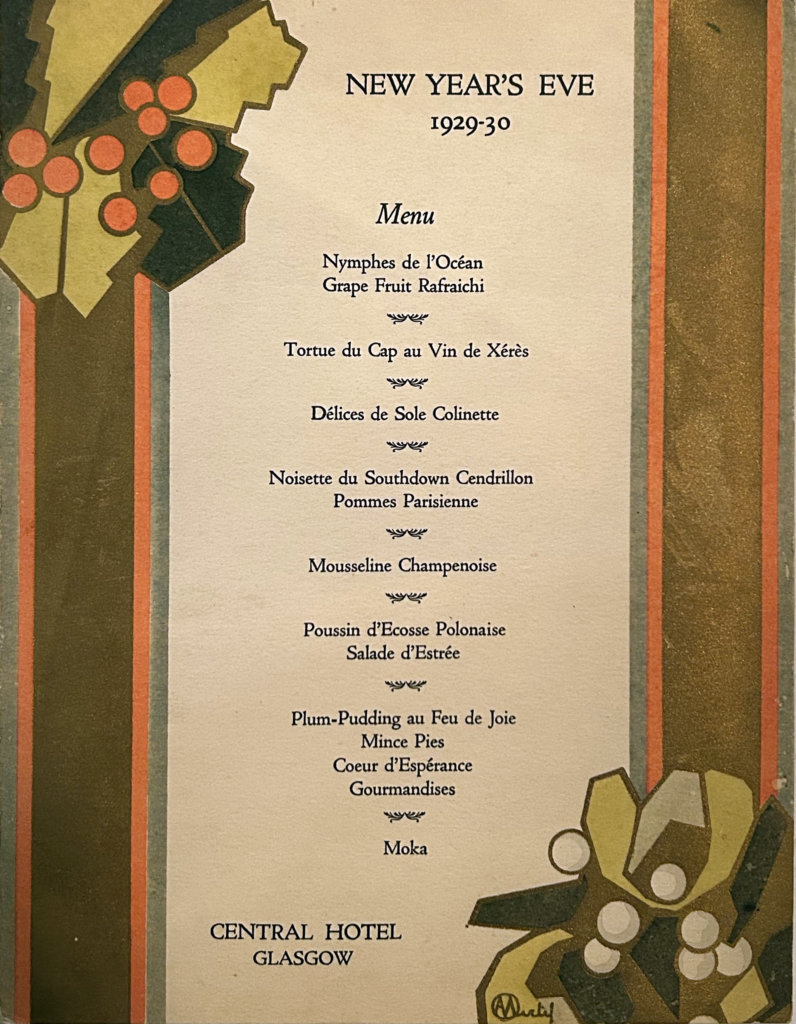 Dunaber MusicBe Thankful: New Year's Eve, Central Hotel, Glasgow, 1929 ...